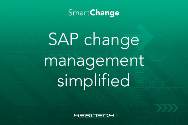 SmartChange - SAP Change Management simplified SmartChange - SAP Change Management simplified