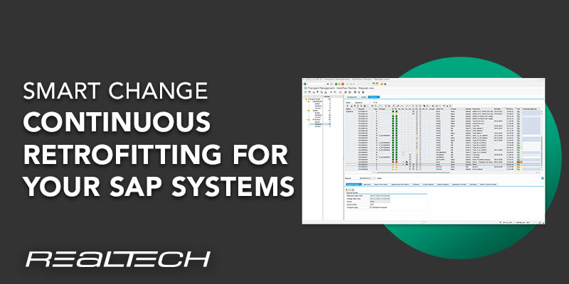 SmartChange | Automate SAP Retrofit - REALTECH SmartChange | Automate SAP Retrofit - REALTECH