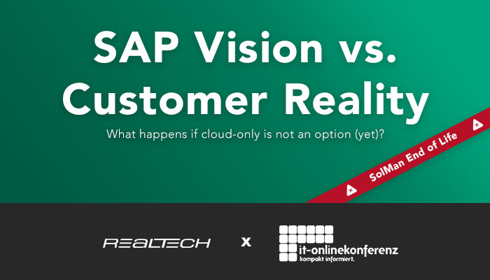 Webinar | Between SAP Vision And Customer Reality